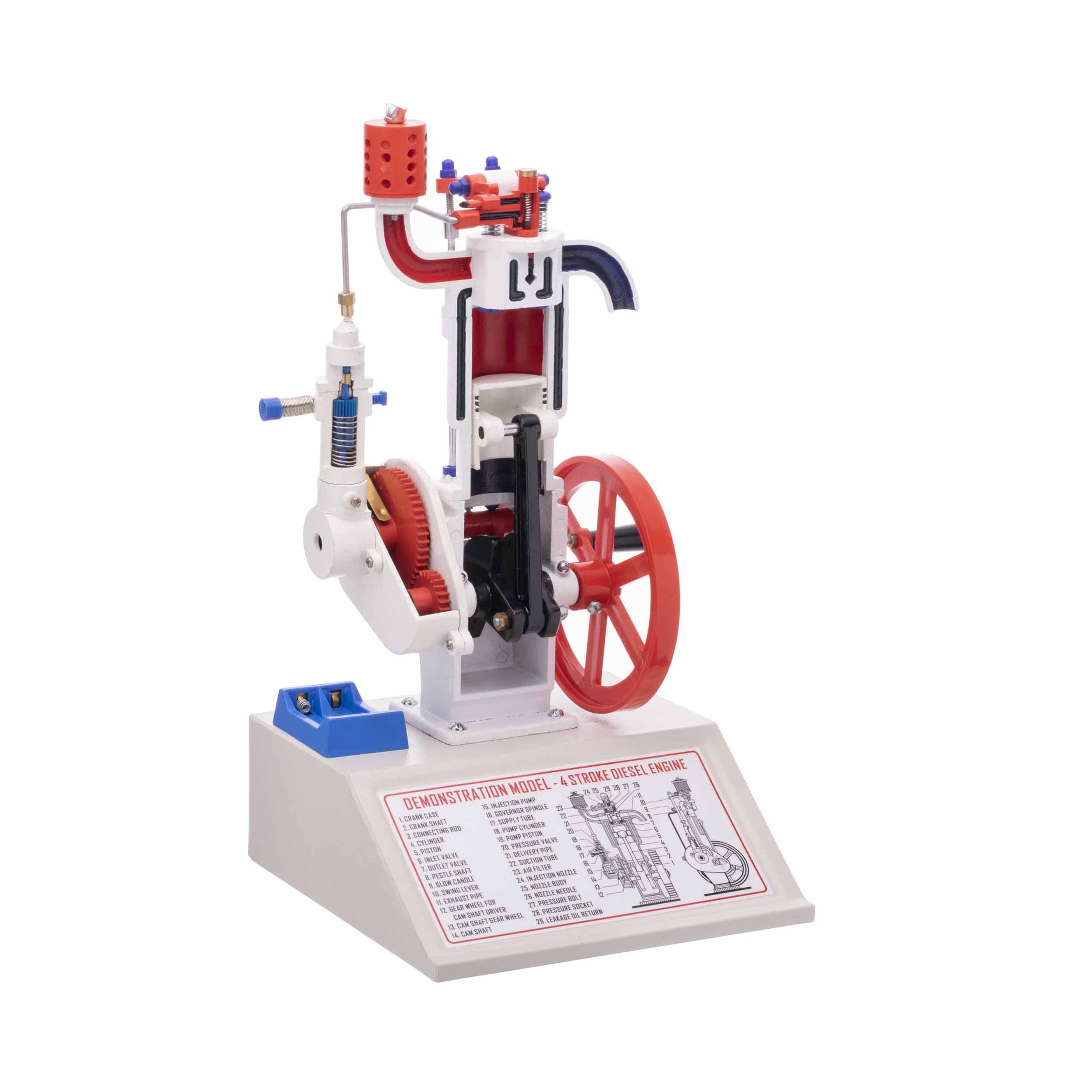 Four Stroke Diesel Engine Model – Water Cooled | Supertek