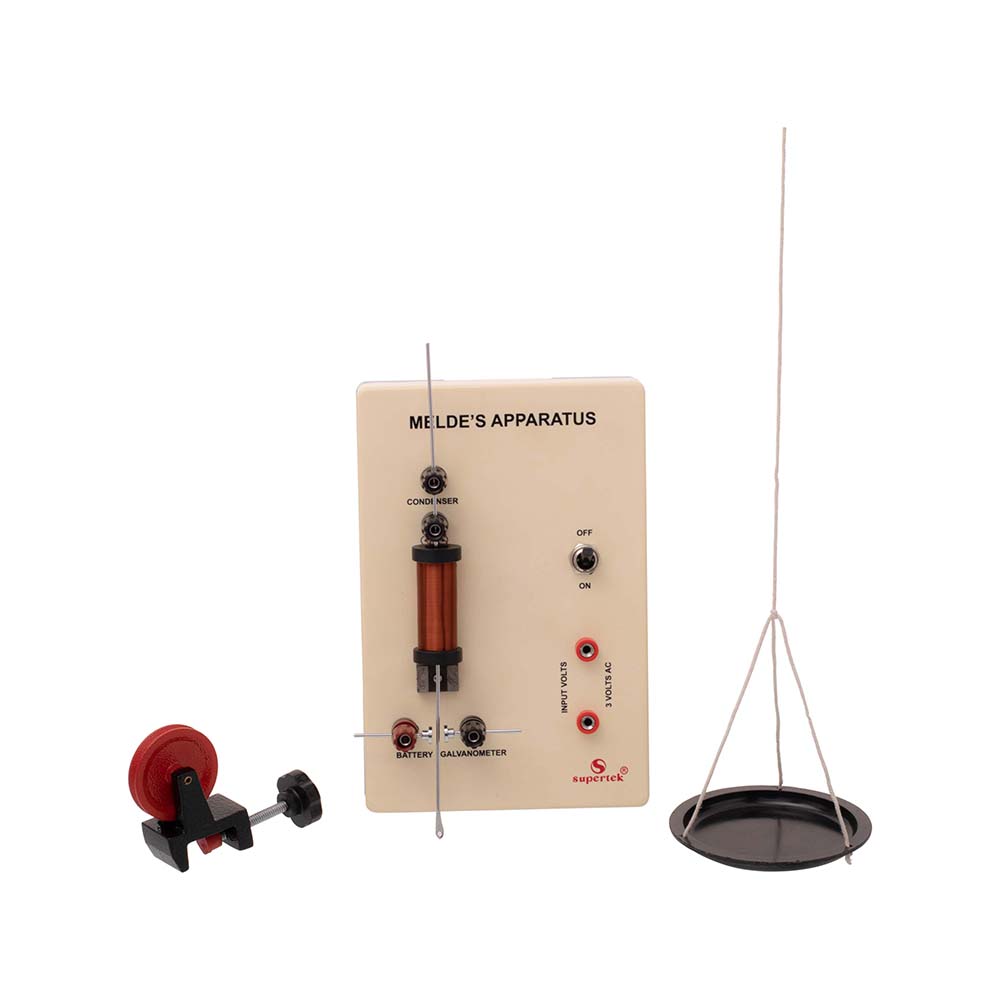 Melde’s Apparatus – Study Vibrations & Frequency | Supertek