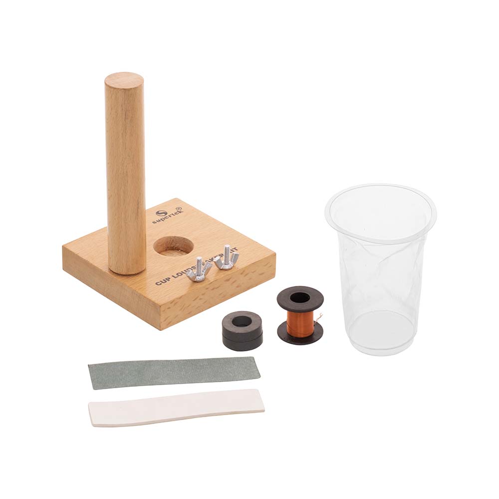 Cup Loudspeaker Kit – Physics Lab Experiment Tool | Supertek