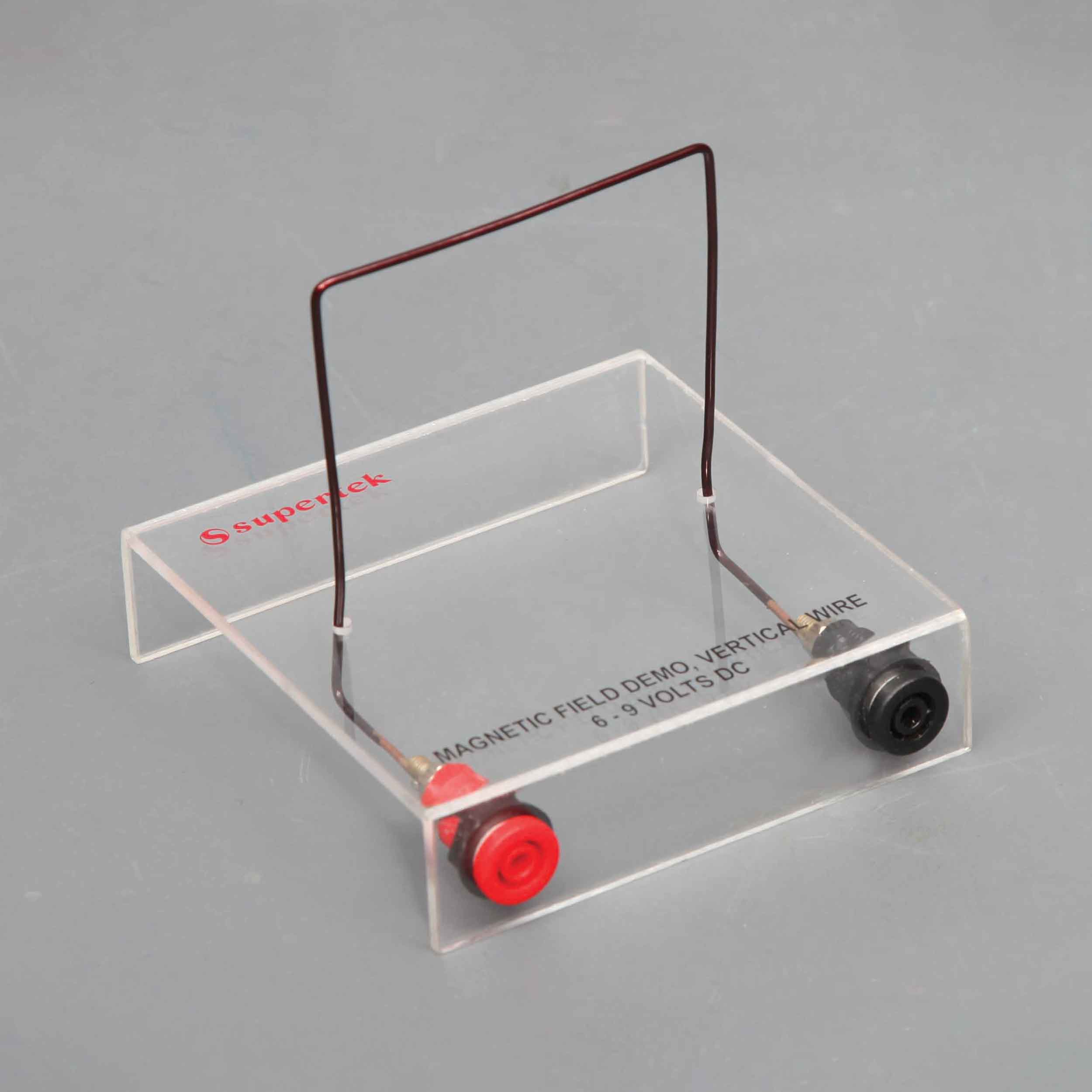 Magnetic Field Demo – Vertical Wire for Magnetic Field Investigation