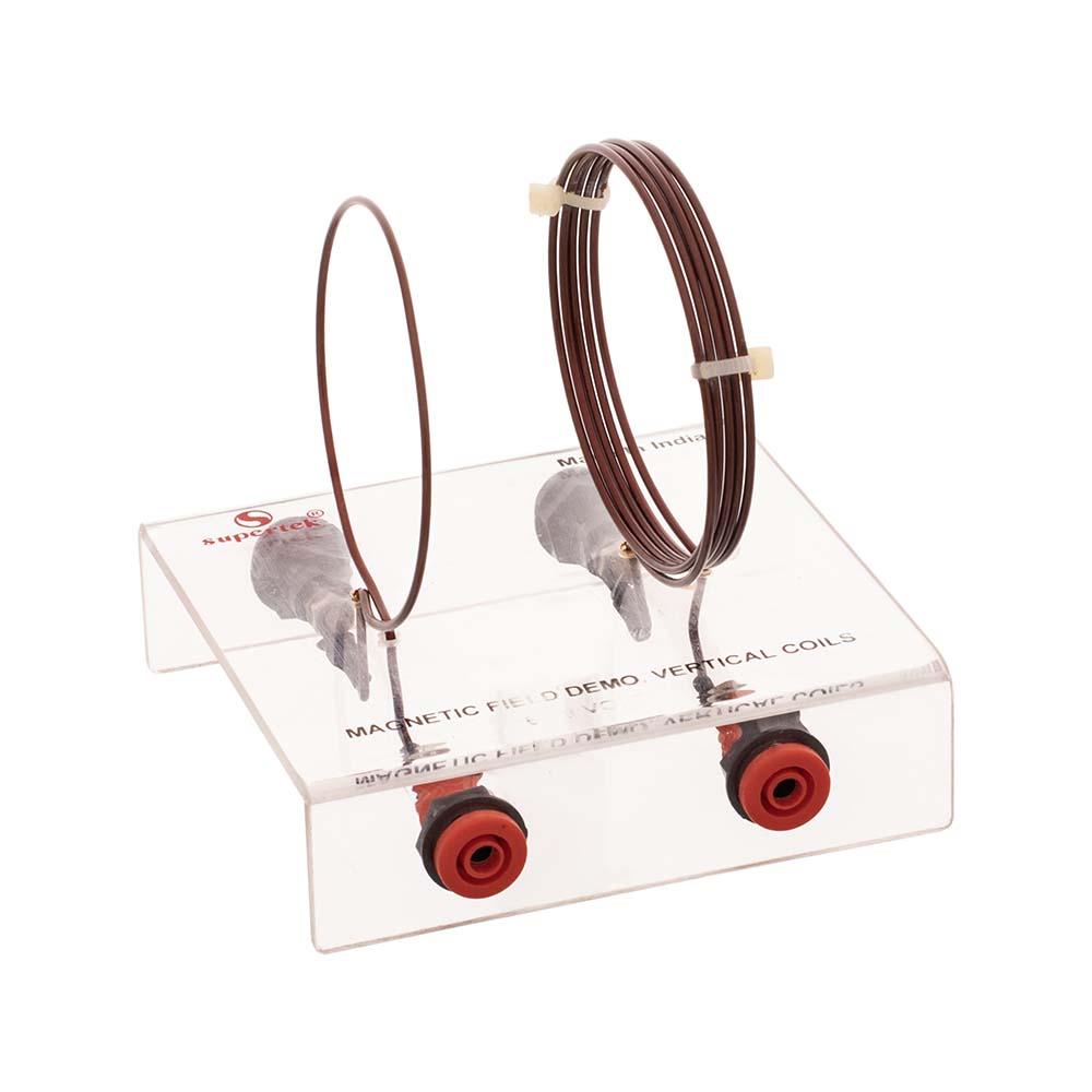 Magnetic Field Demo – Vertical Coils for Magnetic Field Investigation