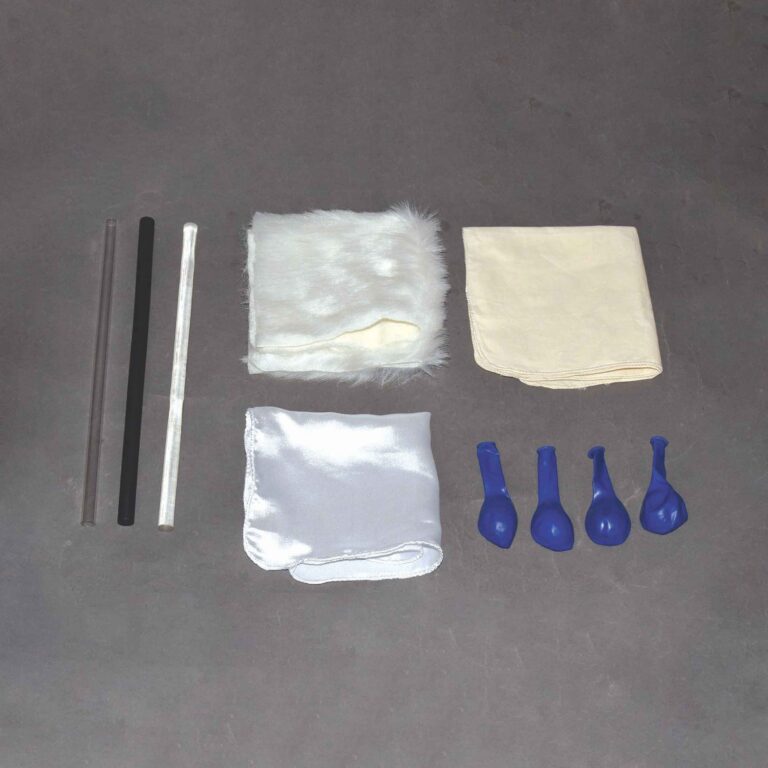 Friction Rod Set – Electrostatic Experiment Kit | Supertek