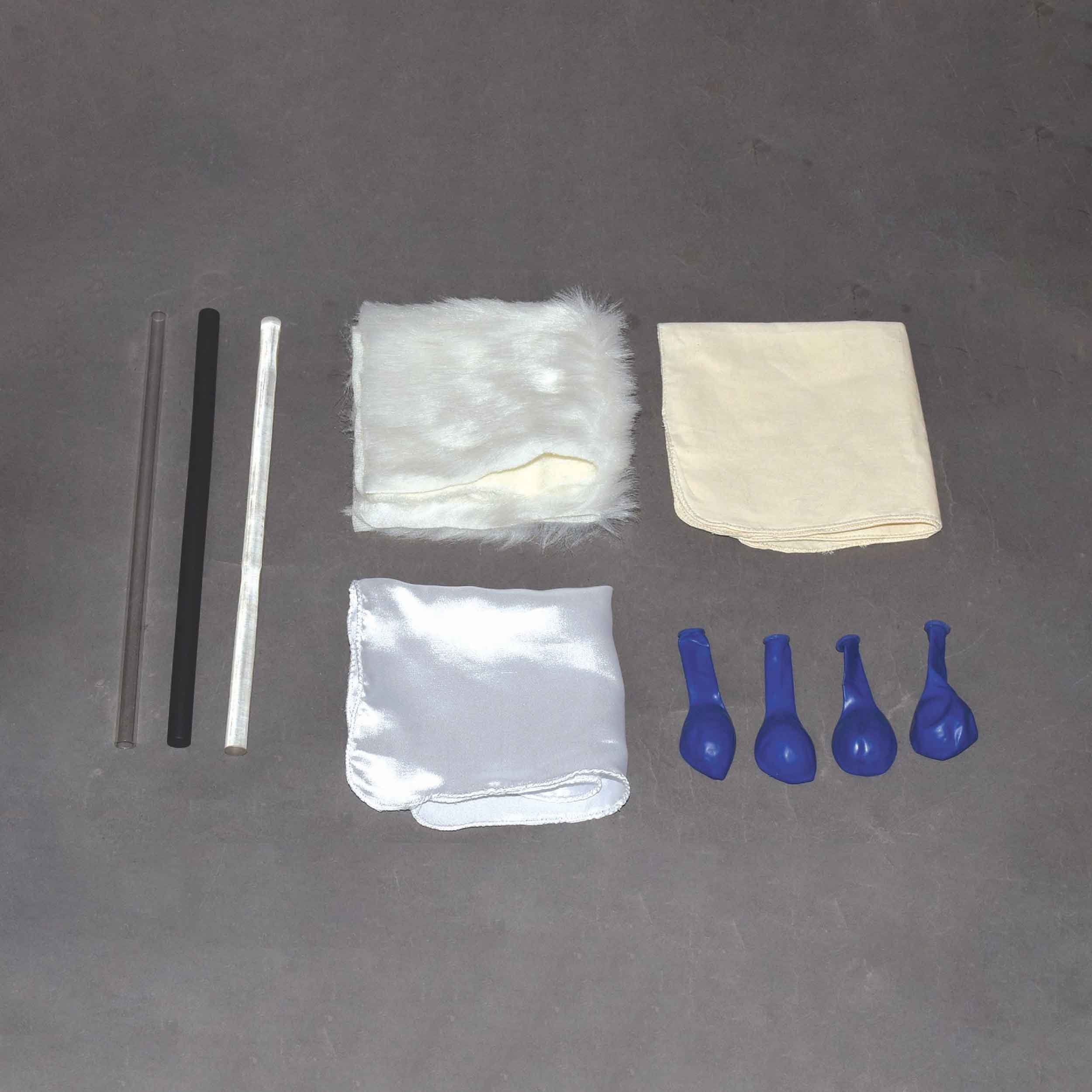 Friction Rod Set – Electrostatic Experiment Kit | Supertek