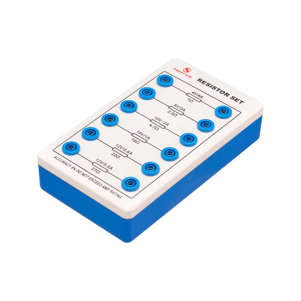 Resistor Set Kit for Physics & Electronics Labs | Supertek