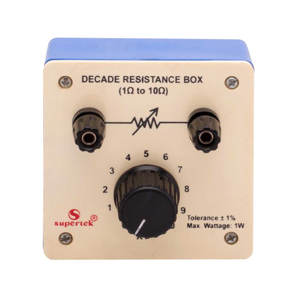 Resistance Box Decade Pattern | Physics Lab Equipment |Supertek