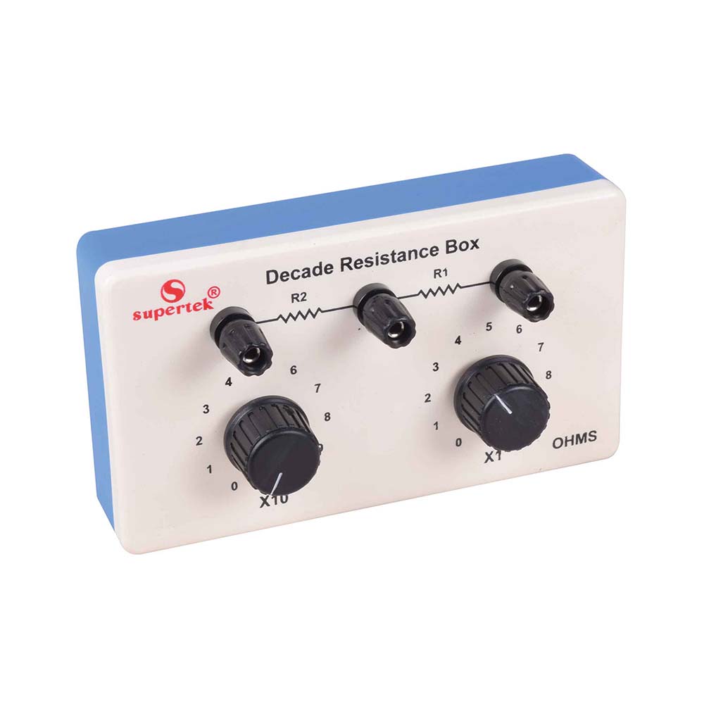 Resistance Box, Decade Pattern (Two Dials) - Supertek Edu