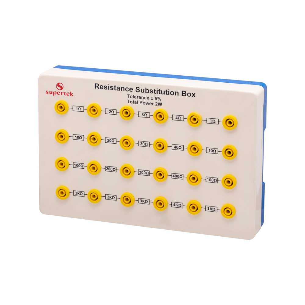 Resistance Substitution Box Type Supplier | Supertek India