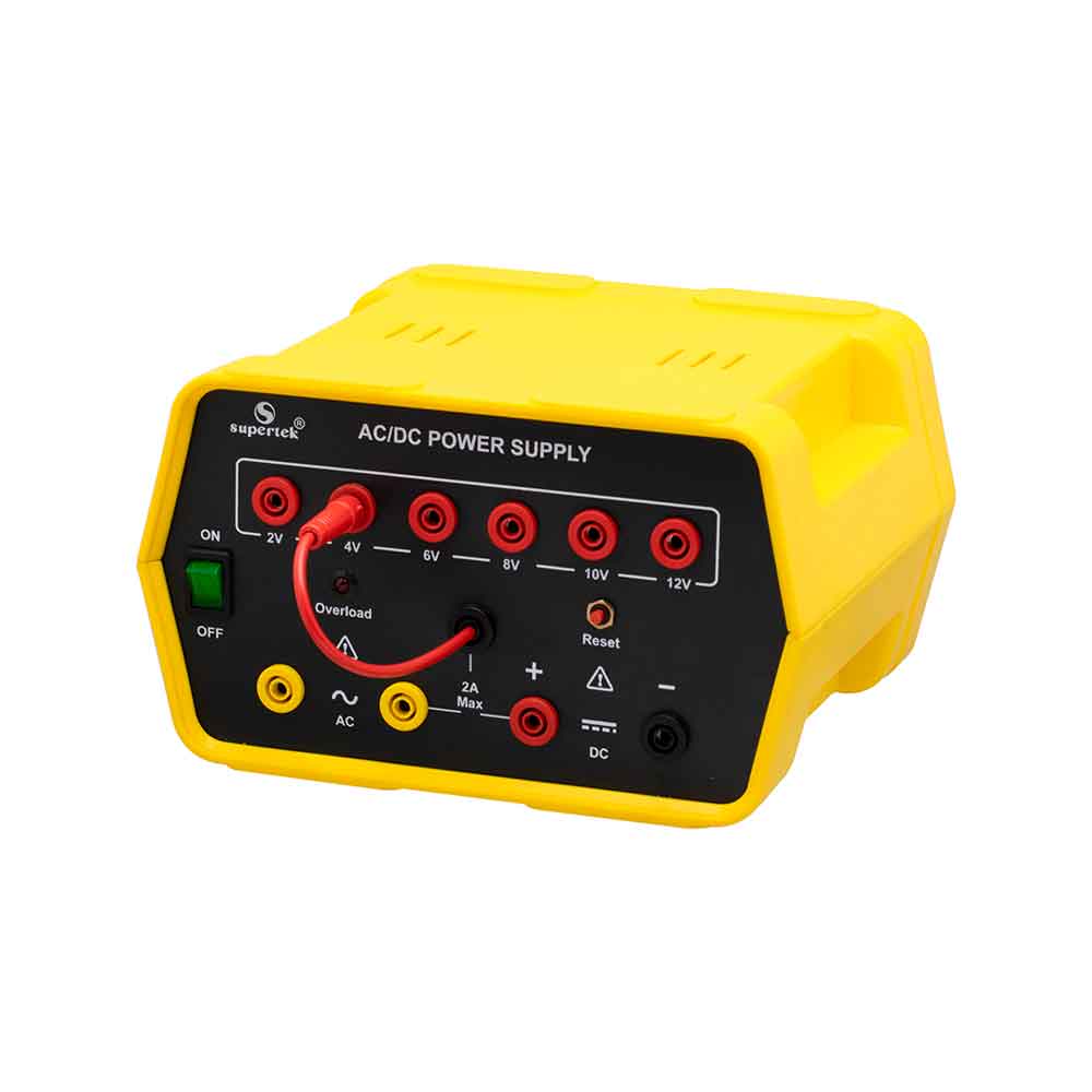 12V AC/DC Power Supply with Short Circuit Protection | Supertek