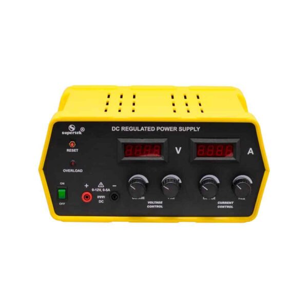 Advanced Power Supply with Overload Protection for Physics Labs