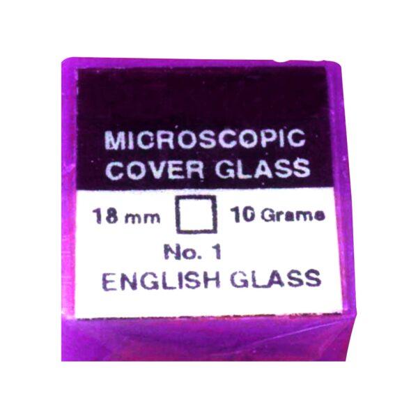 Micro Cover Glass Square for Microscopes | Clear & Scratch-Free